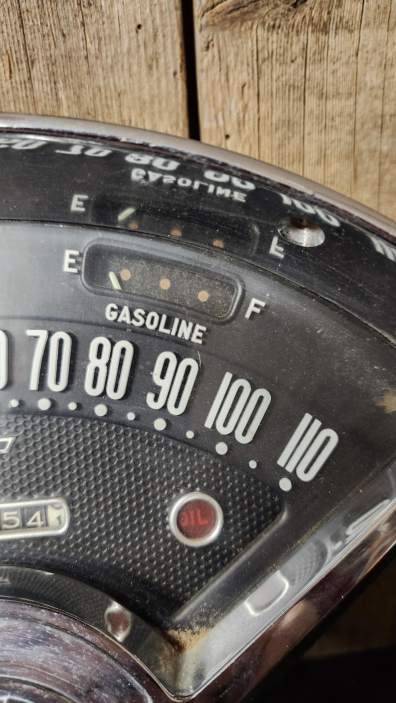 1950's Chevrolet Bel Air Speedometer Gasoline Temperature Oil - Etsy