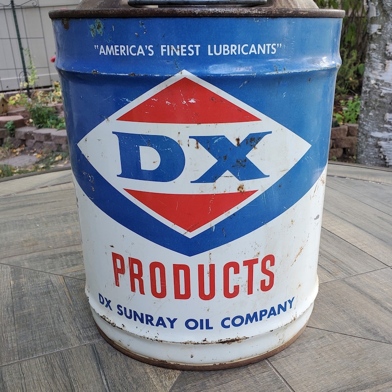 Old 5 Gallon Oil Cans - Etsy