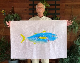 Tuna Art Painting - Etsy