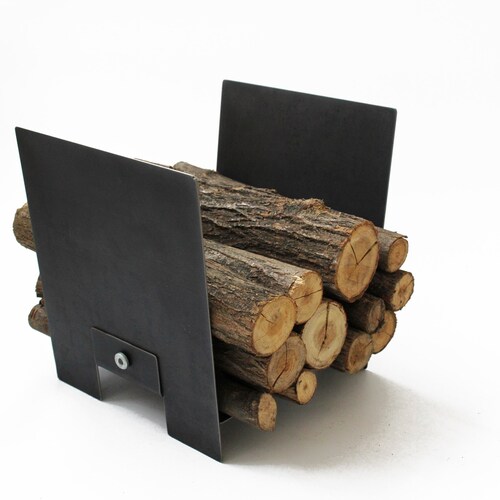 Firewood Rack Indoor Fire Wood Holder Housewarming Gift Modern - Etsy