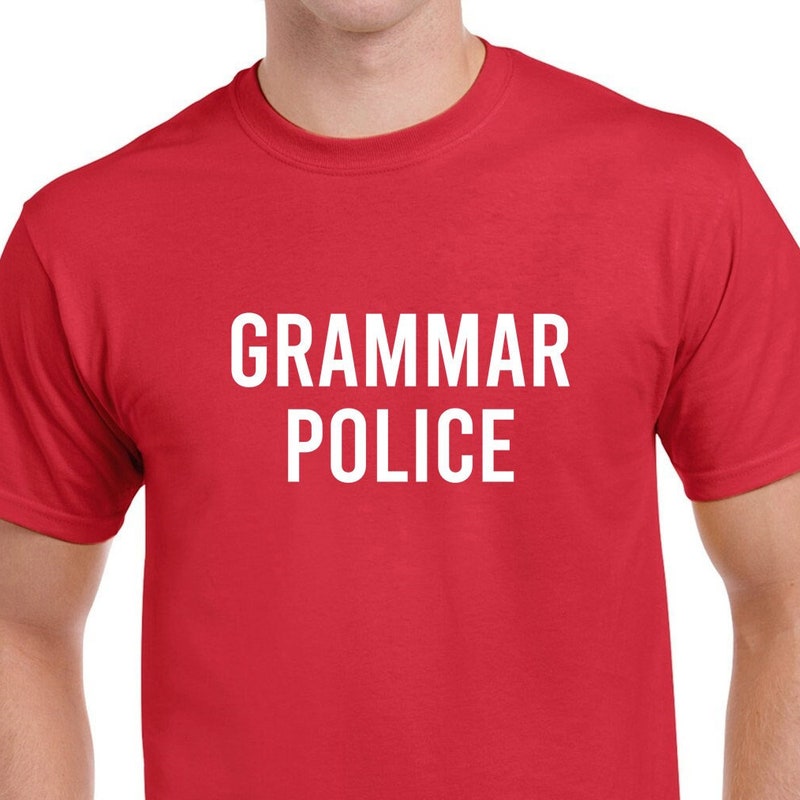 Grammar Police - Etsy