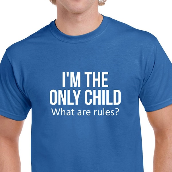Only Child Tshirt - Etsy