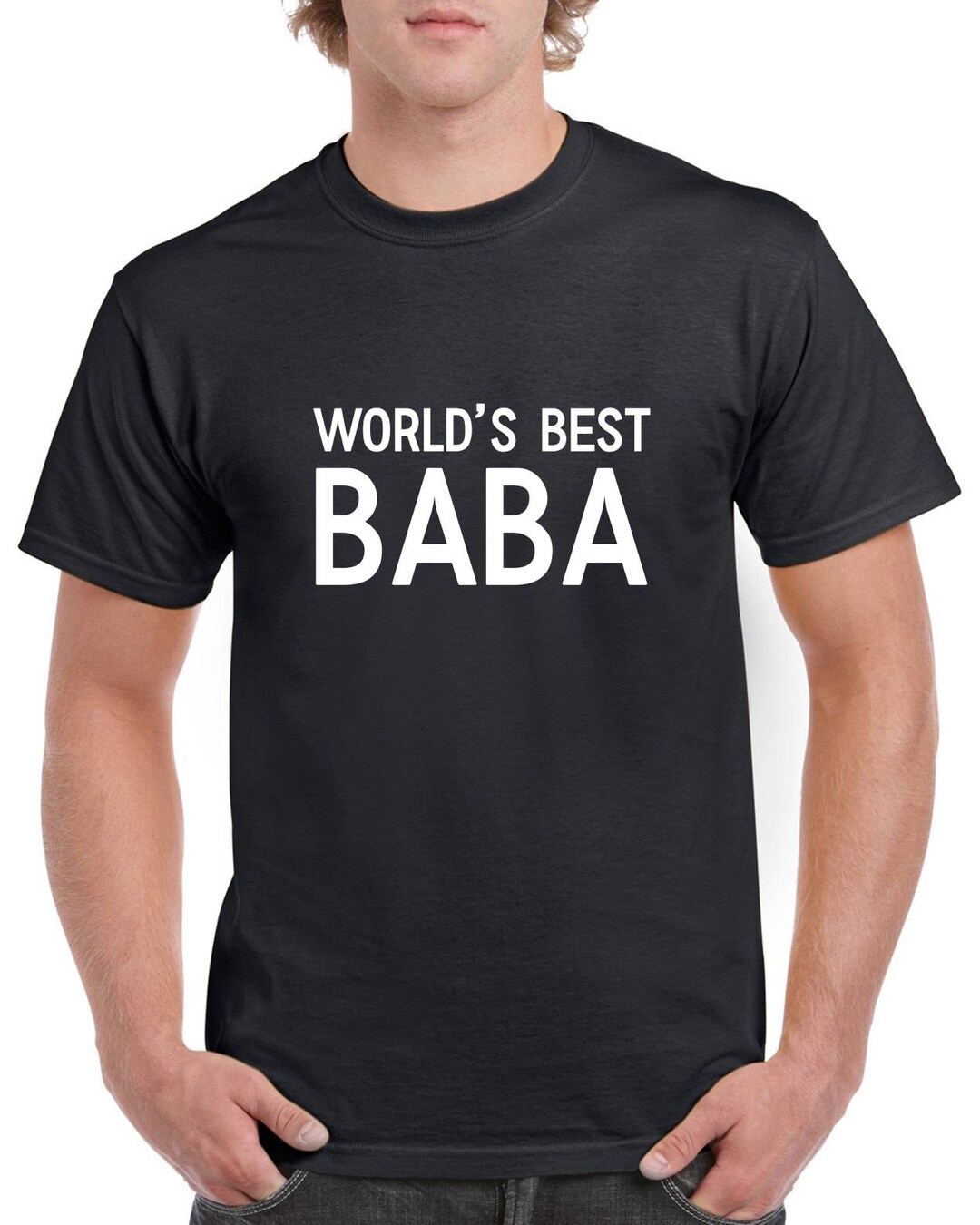 World's Best Baba Shirt- Baba Tshirt- Grandpa Shirt- Grandpa Gift ...