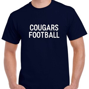 Cougars Football Shirt- Cougars Football Tshirt- High School Football ...