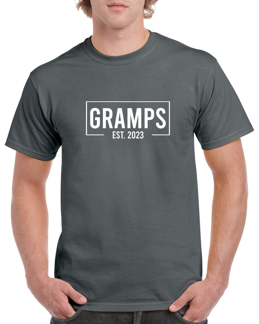 Gramps Est. 2023 Shirt Gramps Est. 2024 Tshirt Gramps Shirt Gramps Gift ...