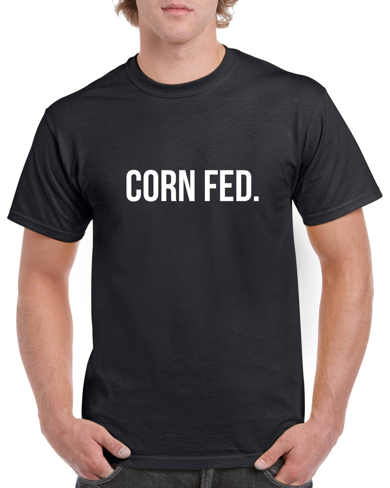 Corn Fed Shirt Corn Fed Tshirt Farming Tshirt Iowa | Etsy