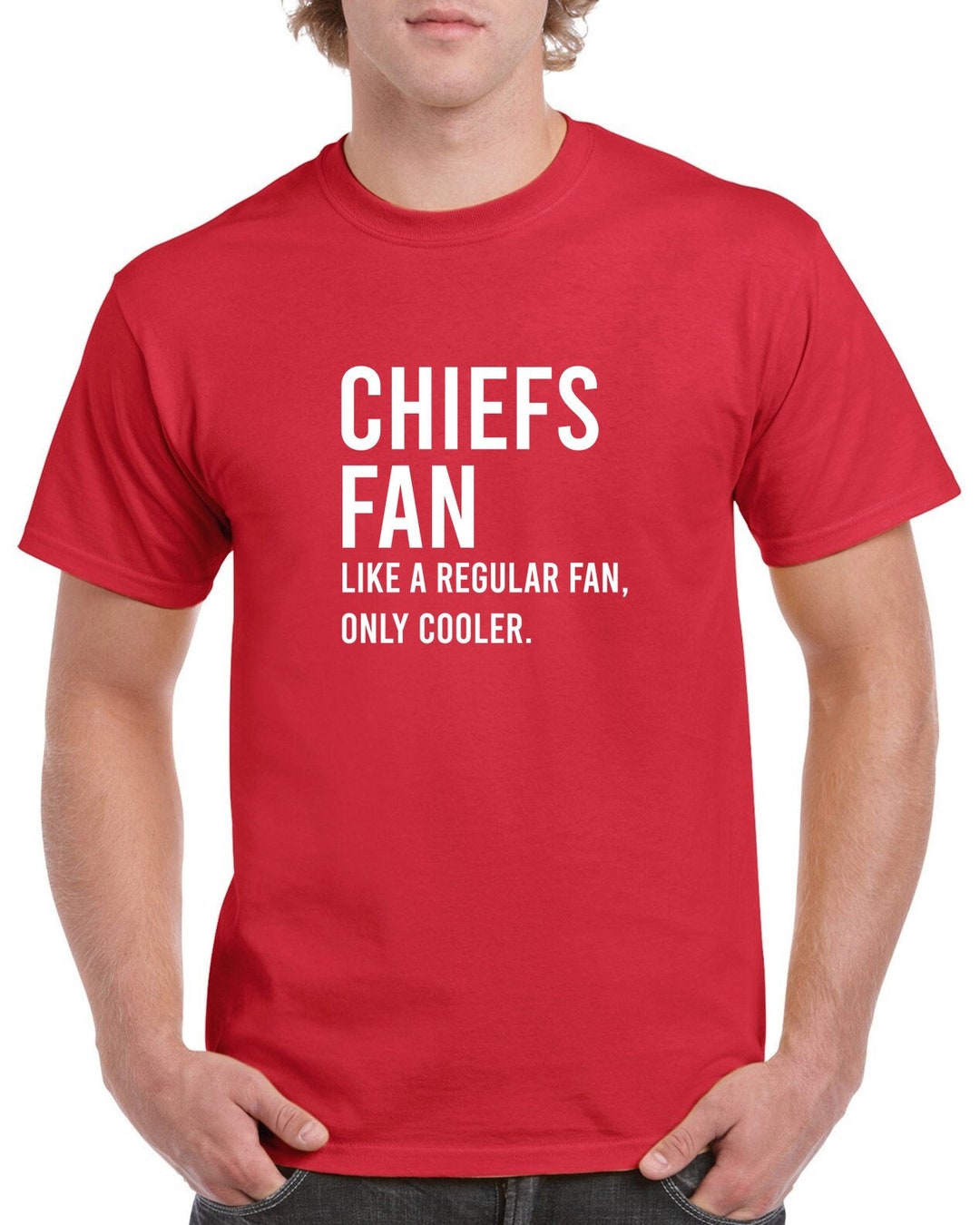 Chiefs Fan Tshirt- Fun Kansas City Chiefs Shirt- Kansas City Chiefs Tee ...
