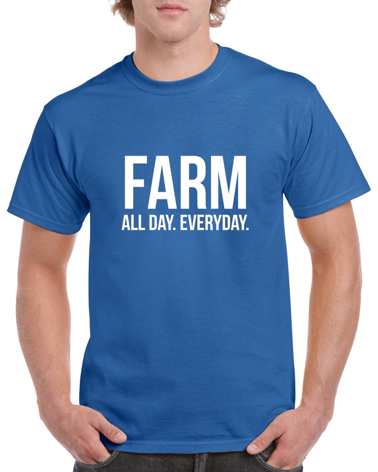 Farm All Day Everyday Shirt Farming Tshirt Farming Gift | Etsy