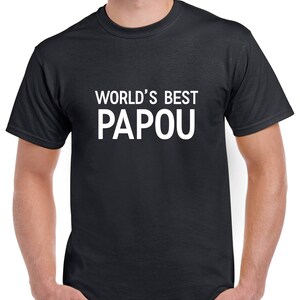 World's Best Papou Shirt- Papou Tshirt- Papou Gift- Grandpa Shirt ...
