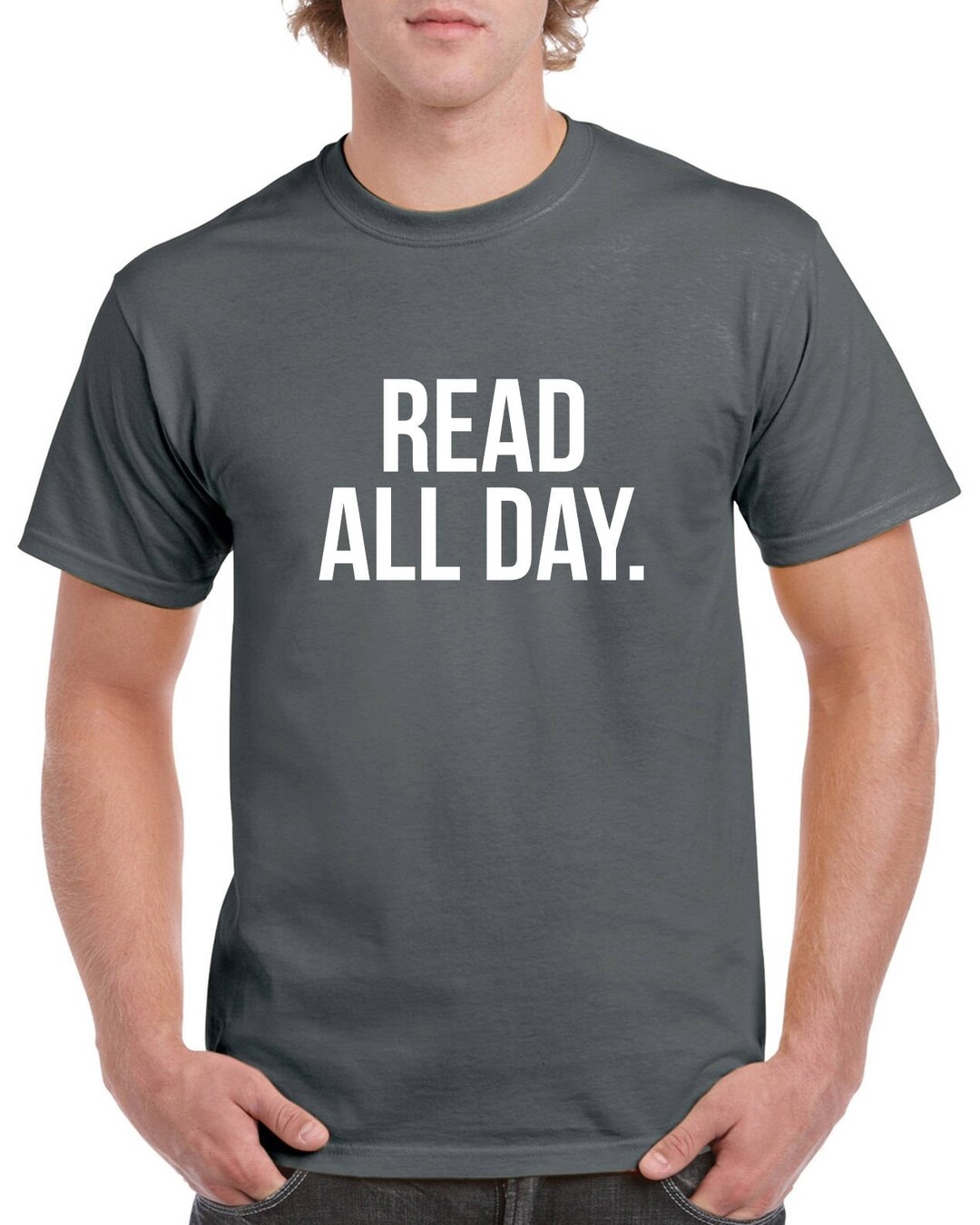 Read All Day Shirt- Reading Tshirt- Gift for Reader - Etsy