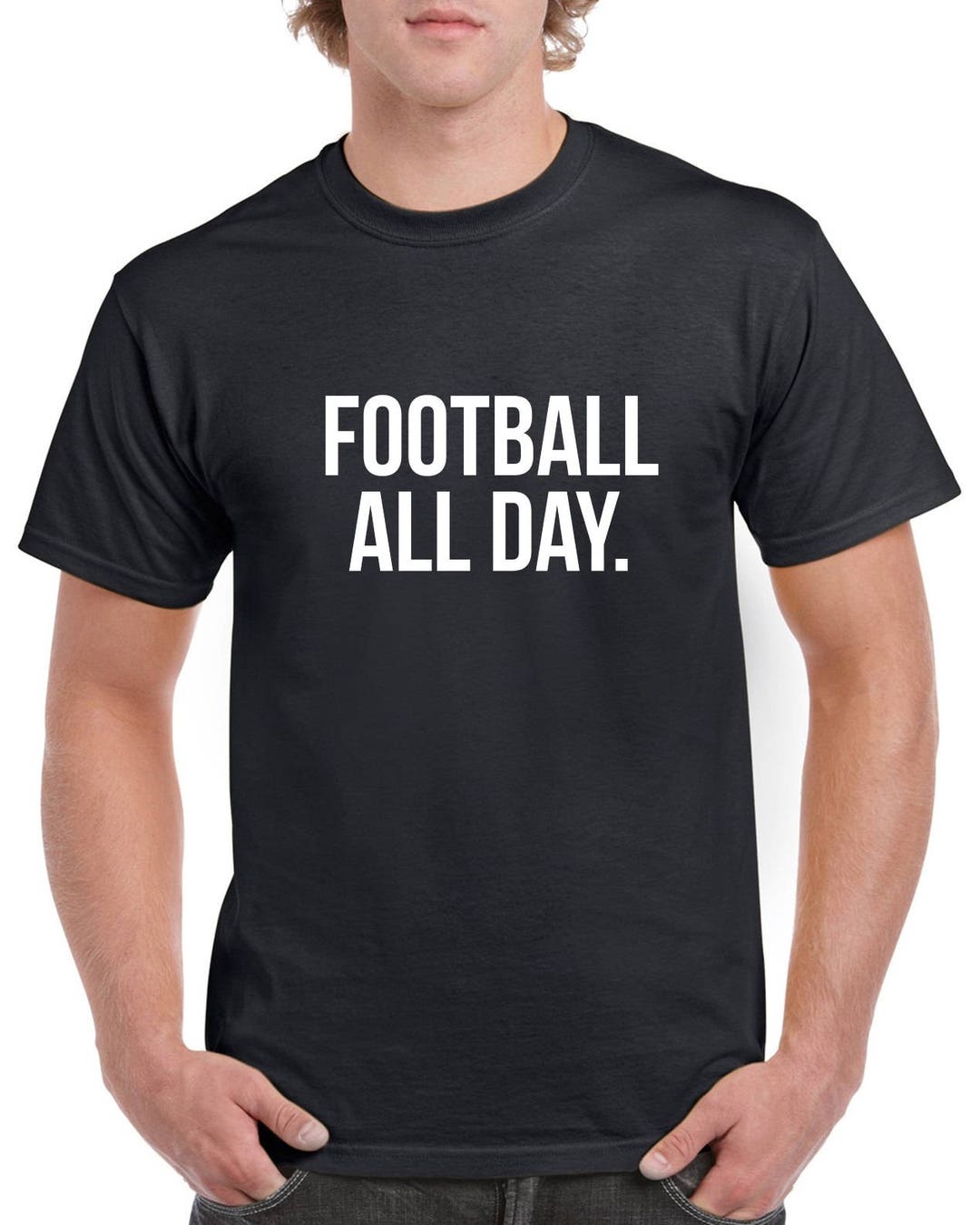 Football All Day Shirt- Football Tshirt- Football Gift - Etsy