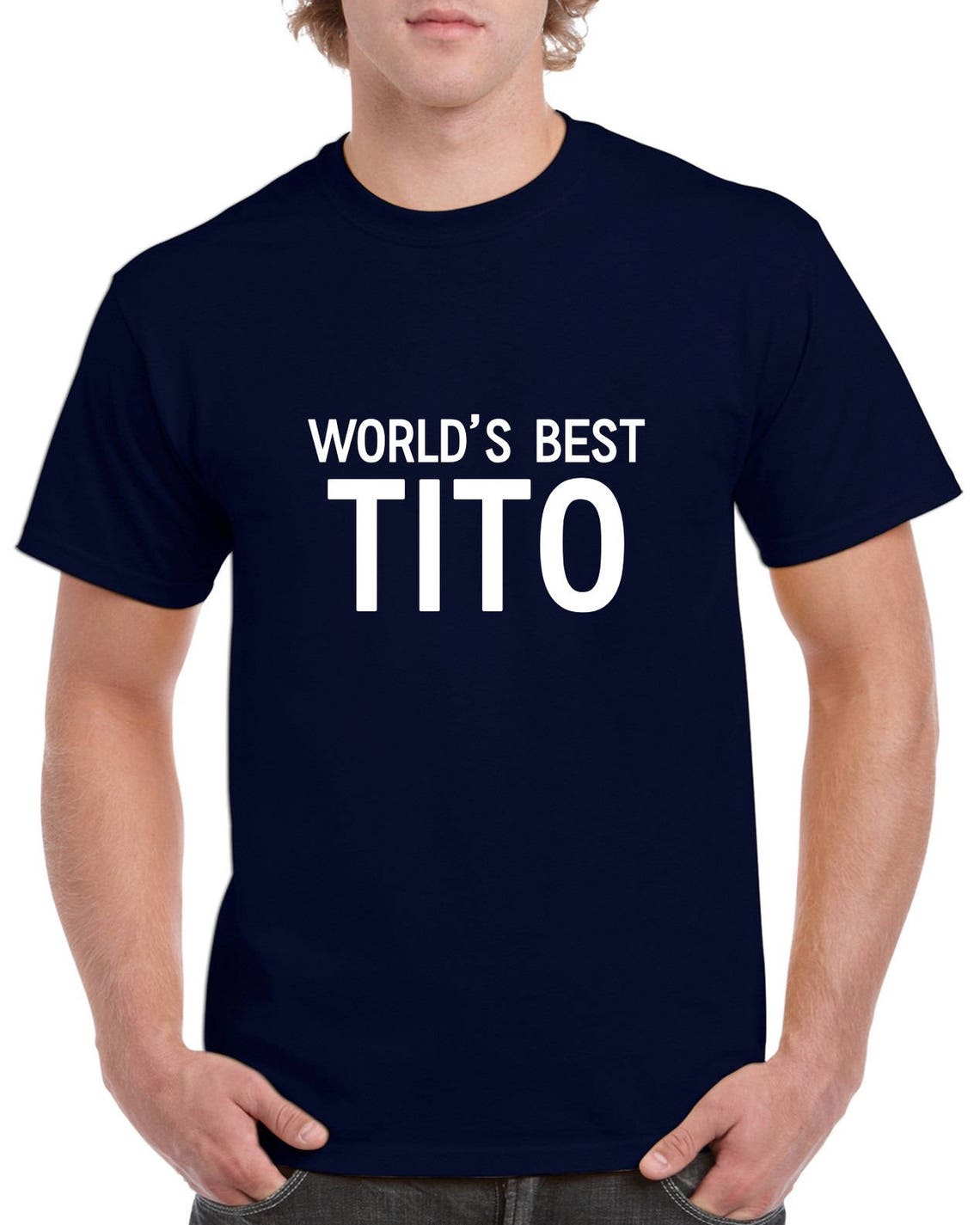 World's Best Tito Shirt Tito Tshirt Tito Gift Grandpa - Etsy