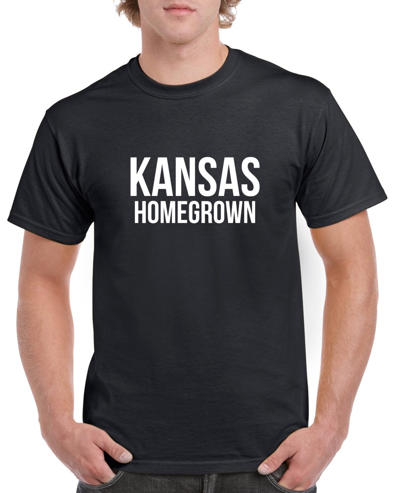 Kansas Homegrown Tshirt- Kansas Gift- Kansas Homegrown Shirt - Etsy