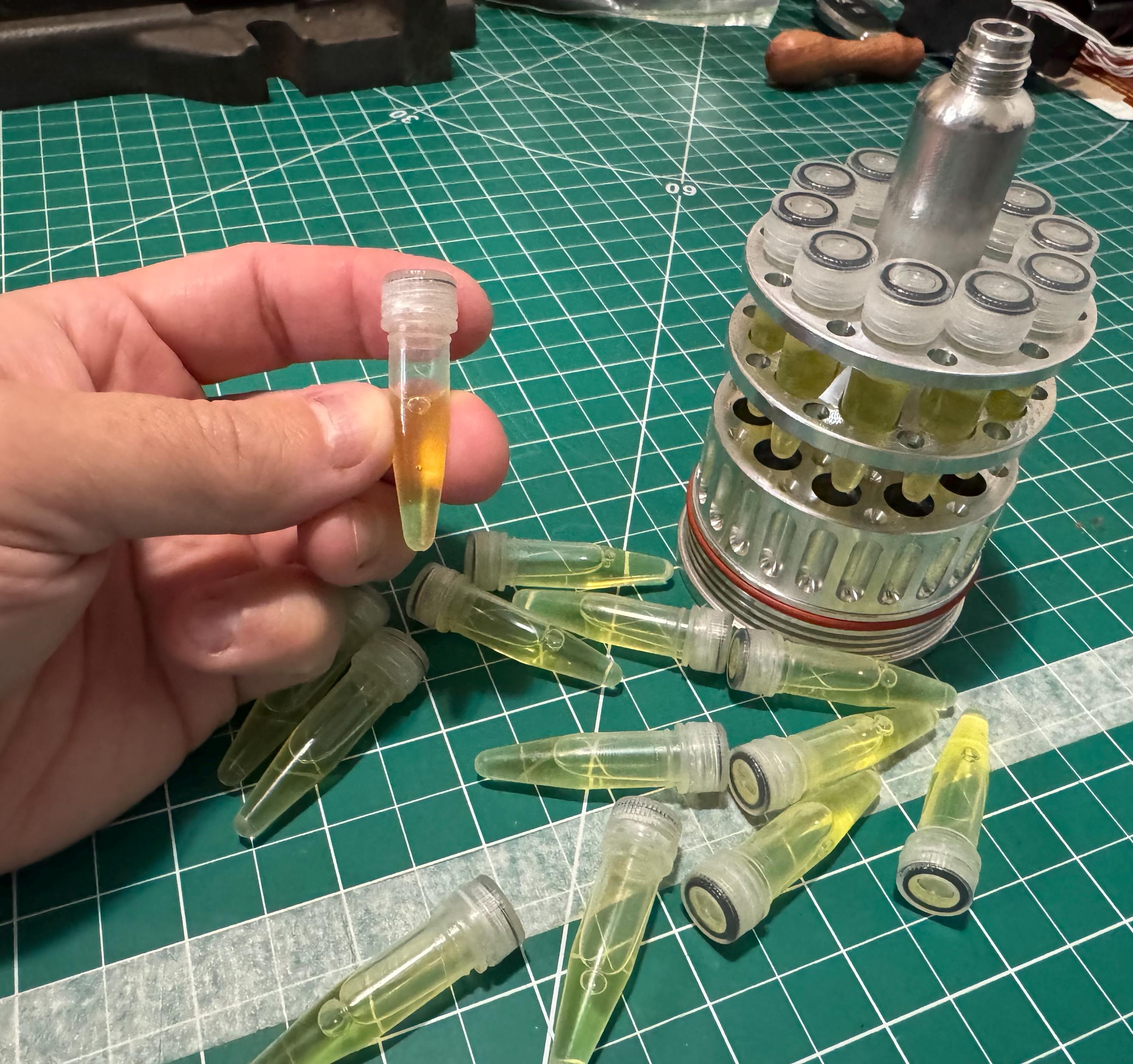 JURASSIC PARK Screen-accurate Dinosaur Embryo Vial - (PER Vial) Custom ...
