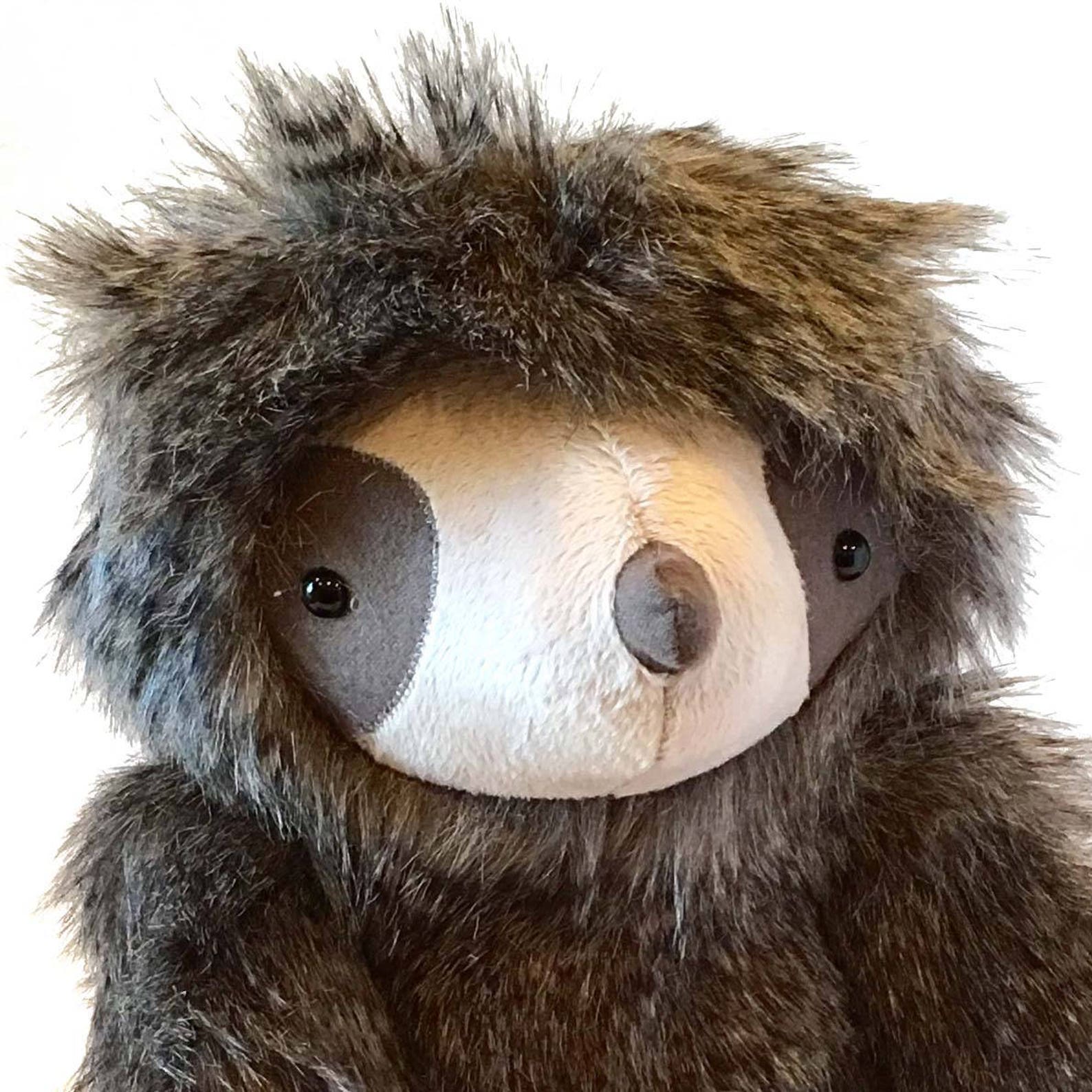 Sloth Toy Sewing Pattern Stuffed Animal Pattern Two-toed - Etsy
