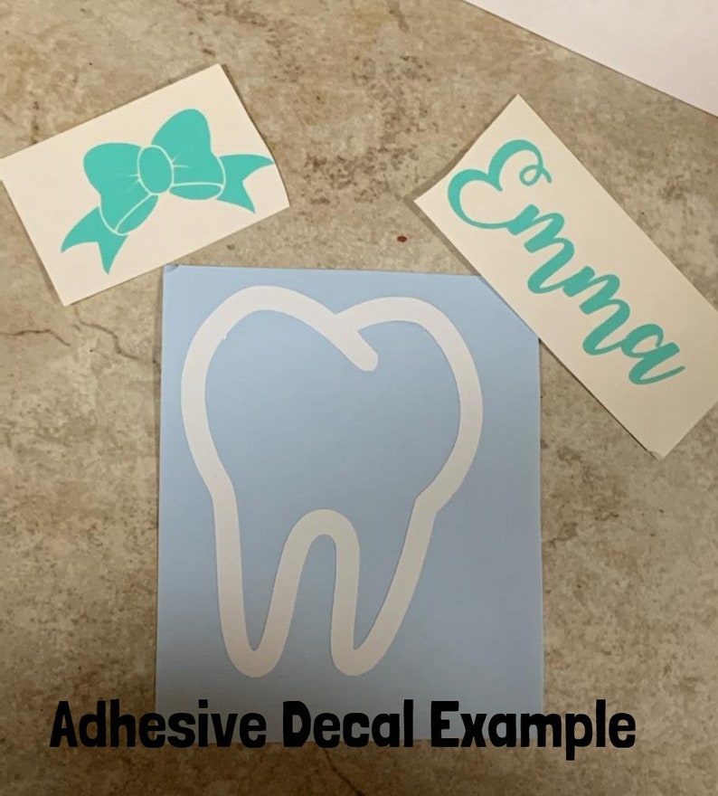Tooth Monogram Iron on Decal - Dental Hygienist - Dental Assitant ...