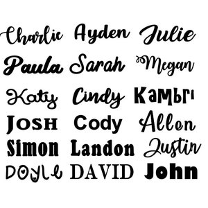 Holographic Iron on Name Decal- Iron on Name Patch - for Backpack ...