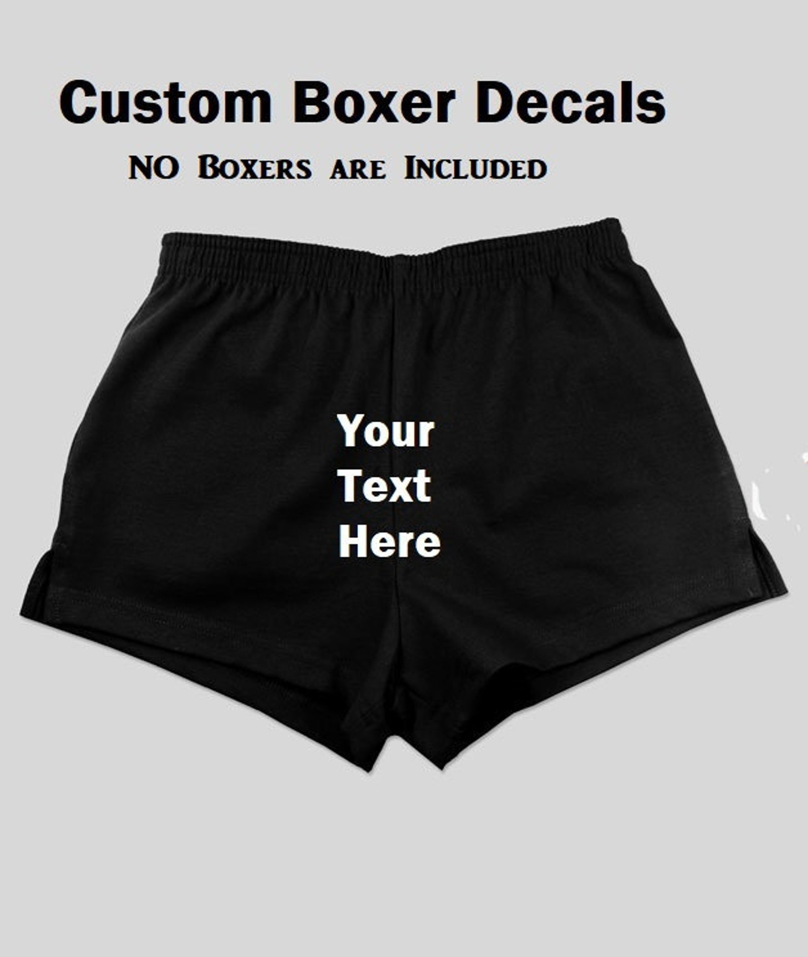 DIY Naughty Mens Underwear Boxer Decal Funny Boxers for - Etsy Ireland