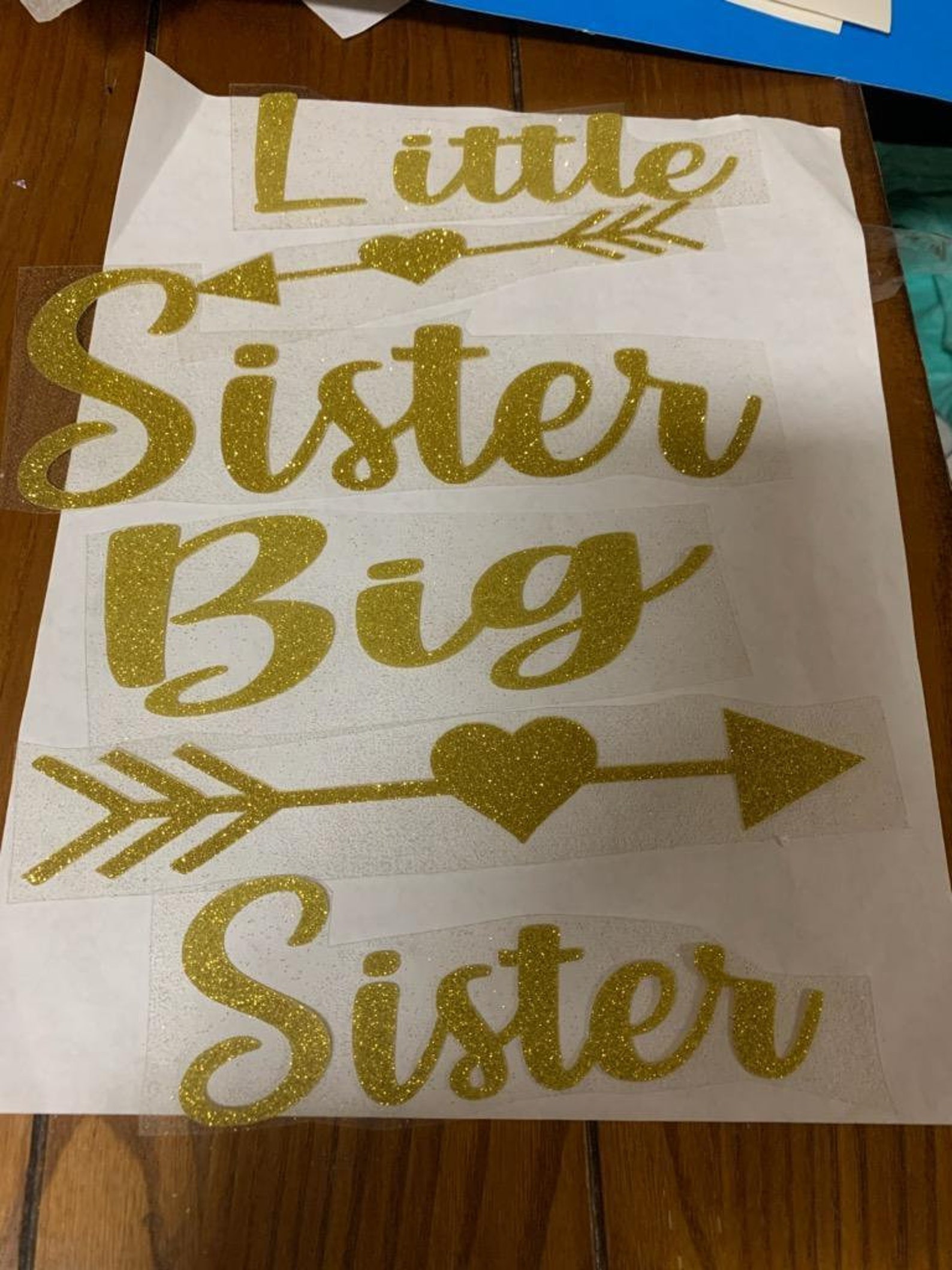 Big Sister OR Little Sister Iron on Decal - Big Sister Little Mister ...