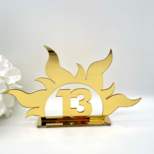Rapunzel Sun for Centerpiece - Etsy
