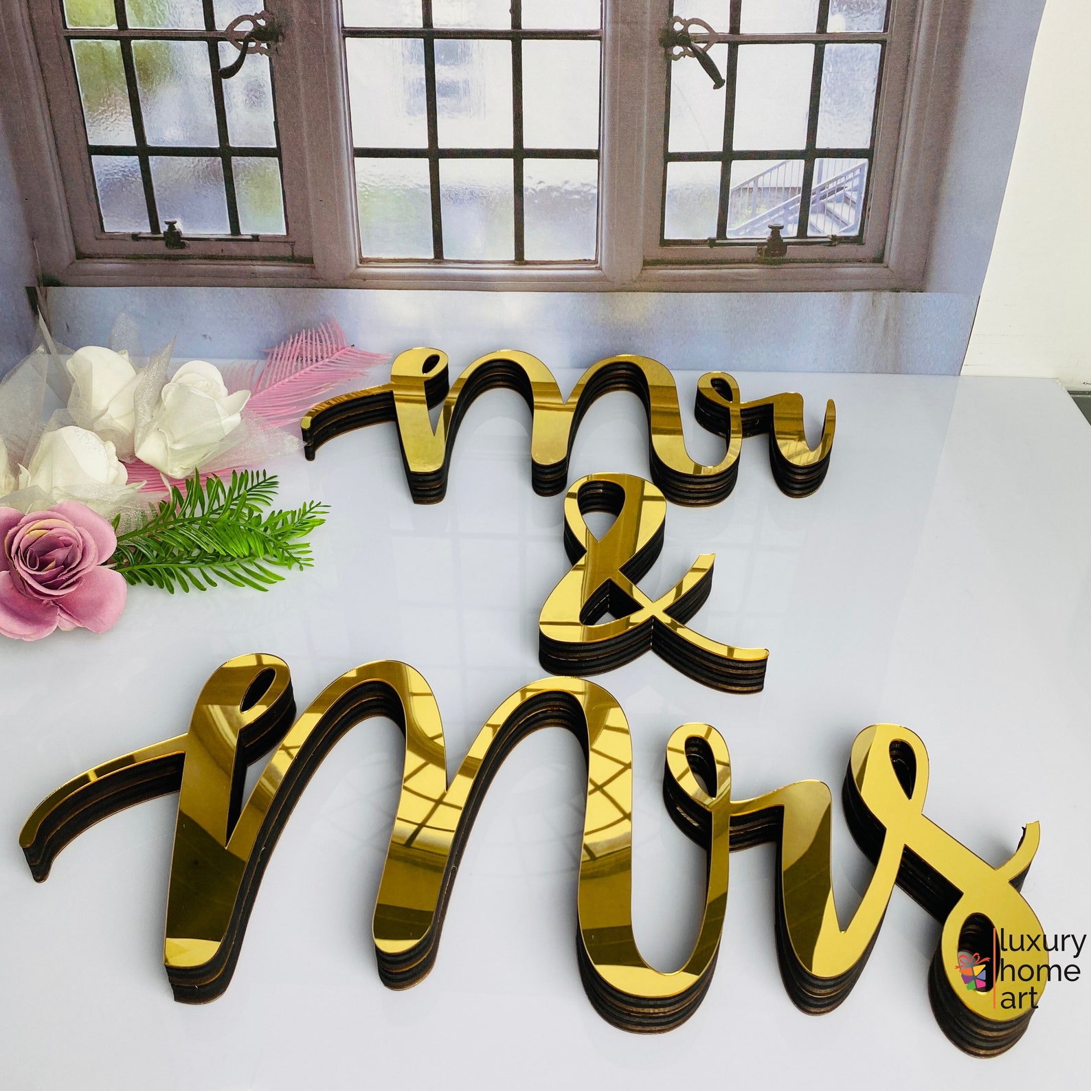 Mr Mrs Sign Mr and Mrs Sign Mr and Mrs Decorations Wedding - Etsy