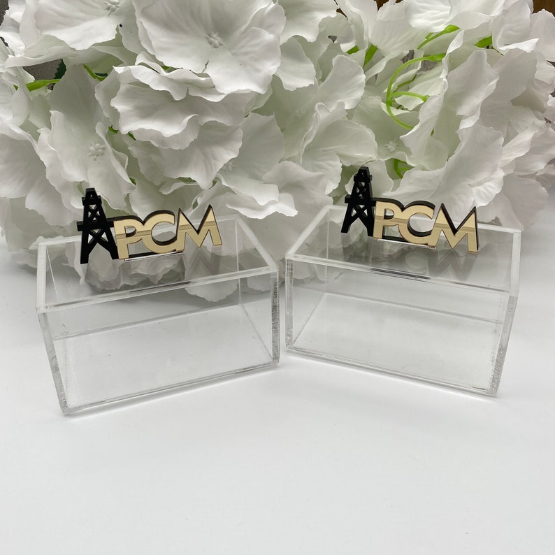 Acrylic Favor Box With Name Personalized Name Wedding Favor - Etsy