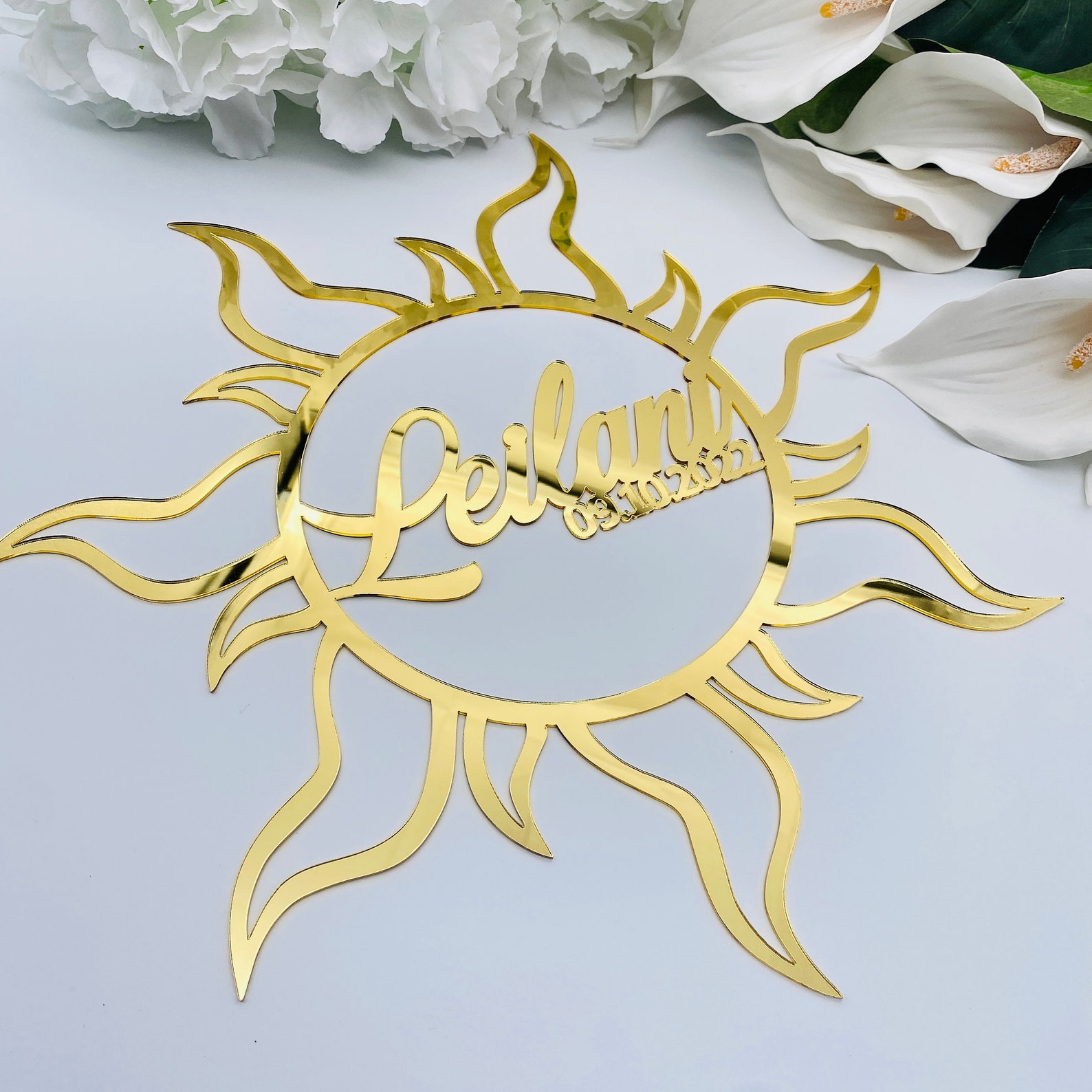 Tangled Sun Table Decor, Charger Plate, Quinceanera Party, Princess ...