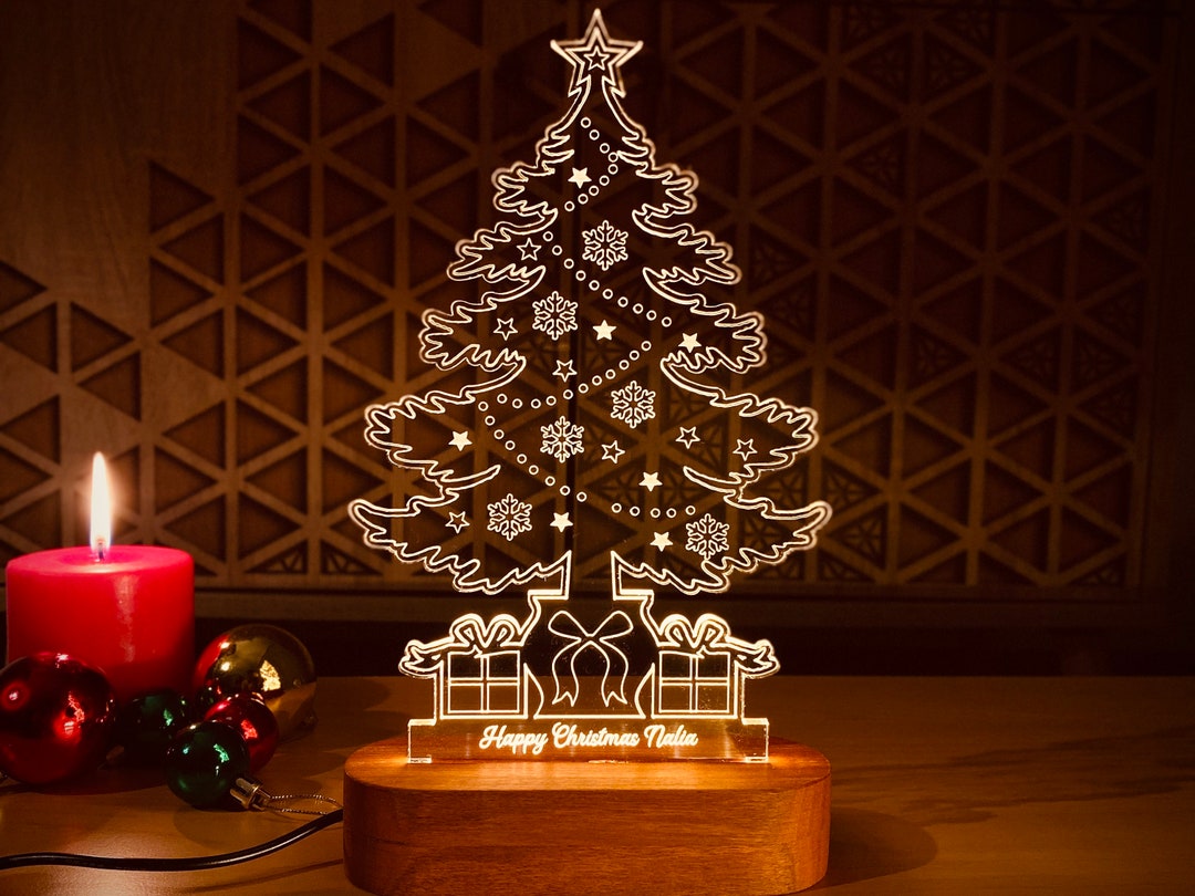 Christmas Led Lamp Gift, Christmas Gifts, Night Lamp Gift for Christmas ...
