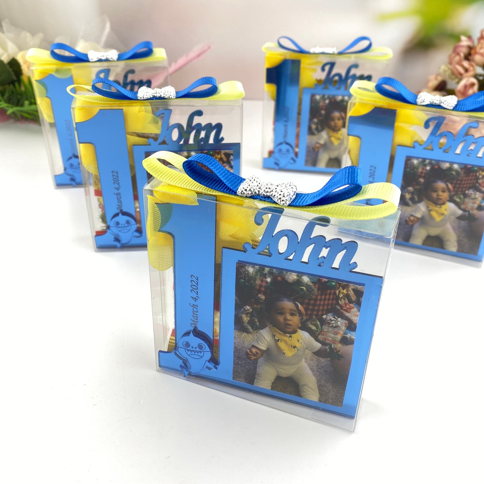 Custom Birthday Photo Favors Personalized Birthday Favors - Etsy