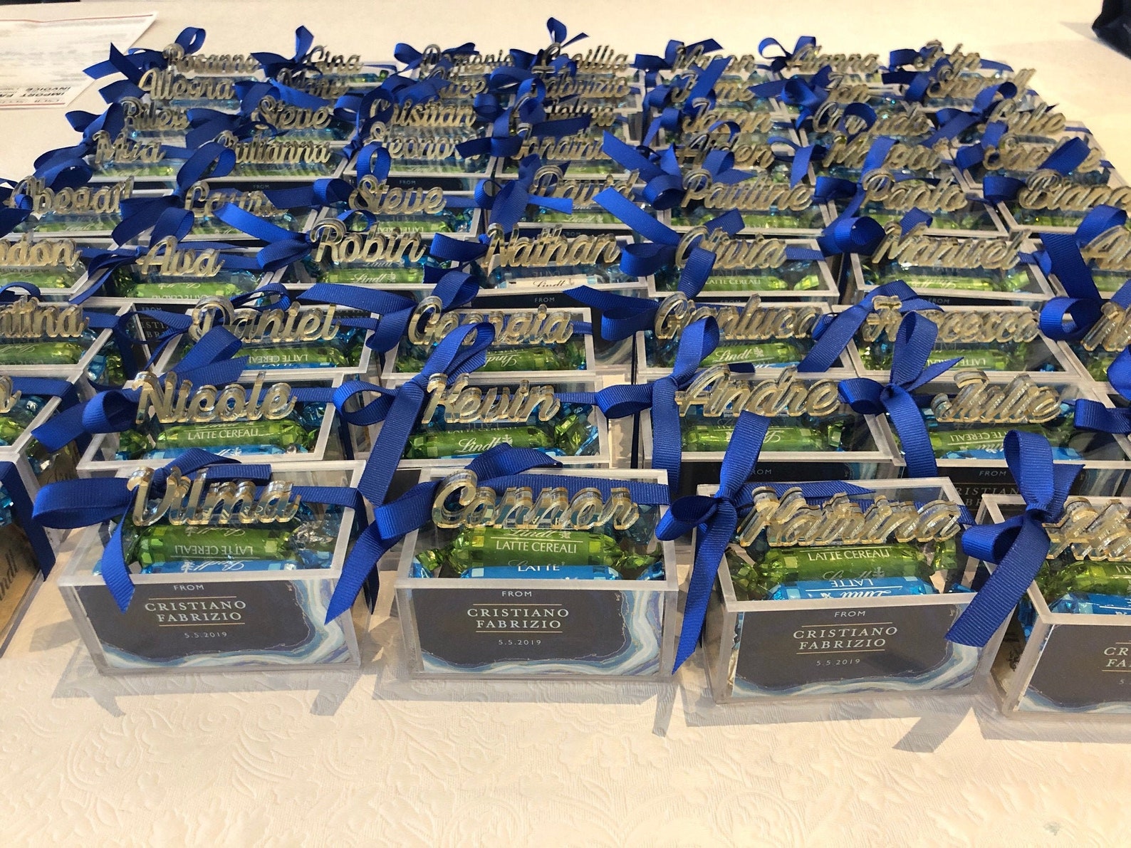 Favor Box With Personalized Name Bulk Gifts for Coworkers - Etsy