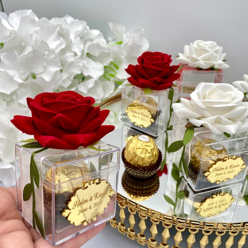 Rose Wedding Favors Guest Gifts in Bulk Princess Belle - Etsy