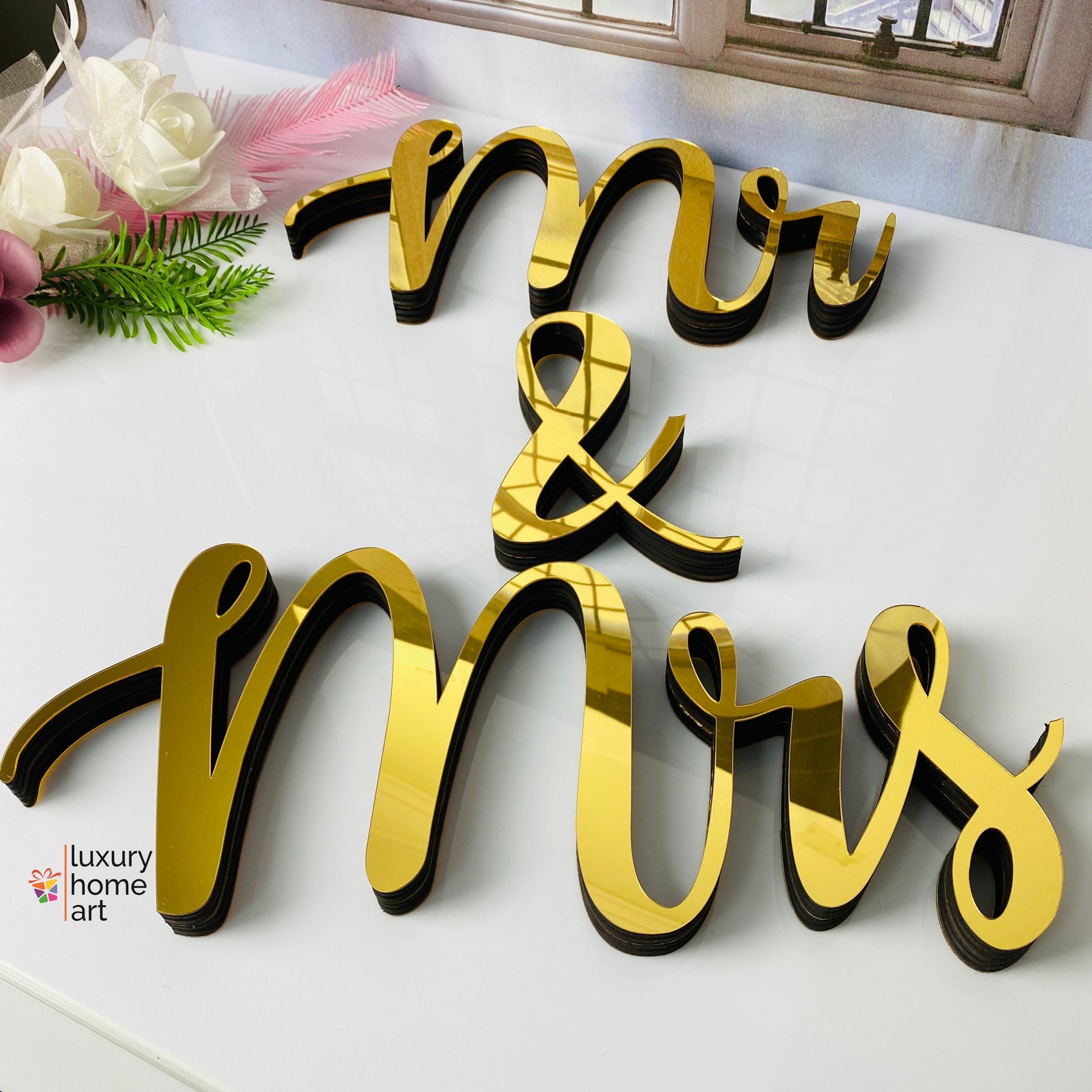 Mr Mrs Sign Mr and Mrs Sign Mr and Mrs Decorations Wedding - Etsy