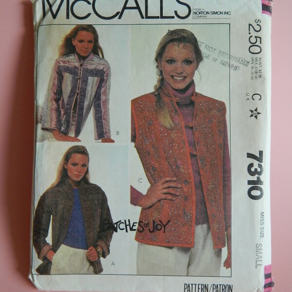 Quilted Jacket - Etsy