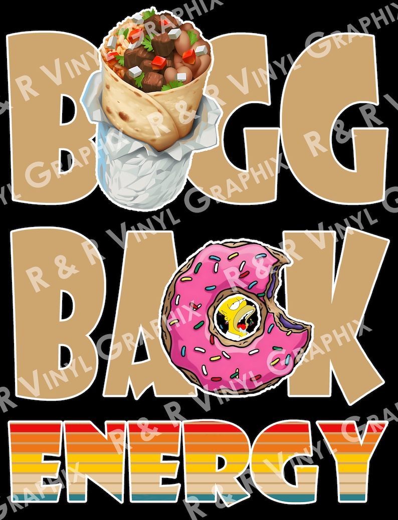 Bigg Back Energy - Etsy