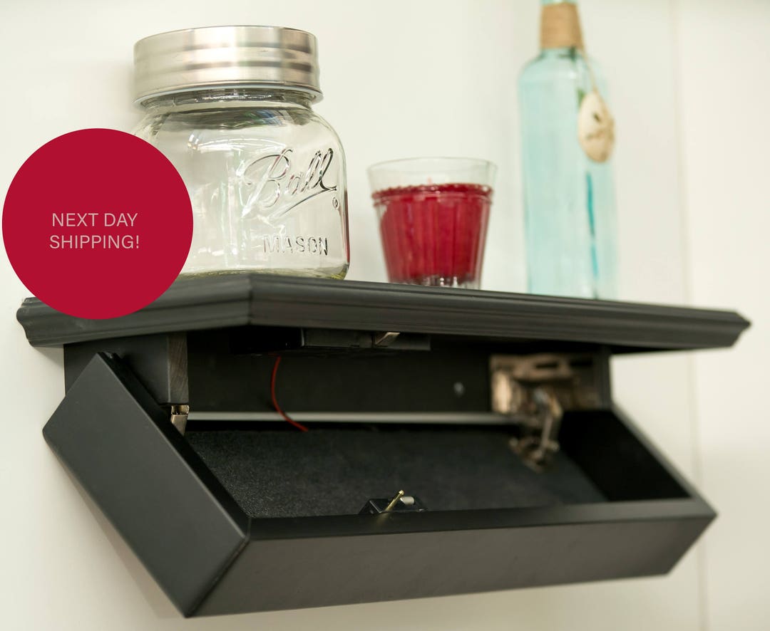 Classic Security Shelf With Hidden RFID Lock Compartment - Etsy