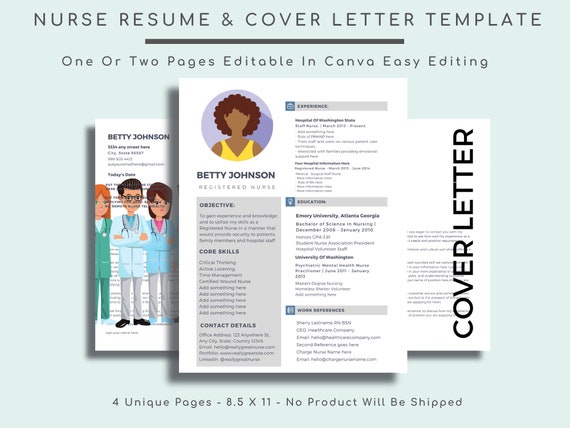 Nurse Resume Cover Page Design Registered Nurse Resume Template. New