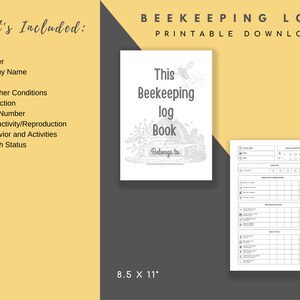 Beekeeping Log, Beekeeper Gift, Beehive Kit, Honey Bee Hive, Hive ...