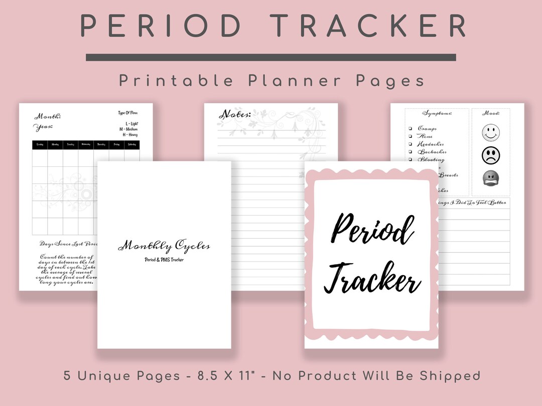 Period Tracker, Menstrual Cycle Calendar, Fertility Chart, Ovulation ...