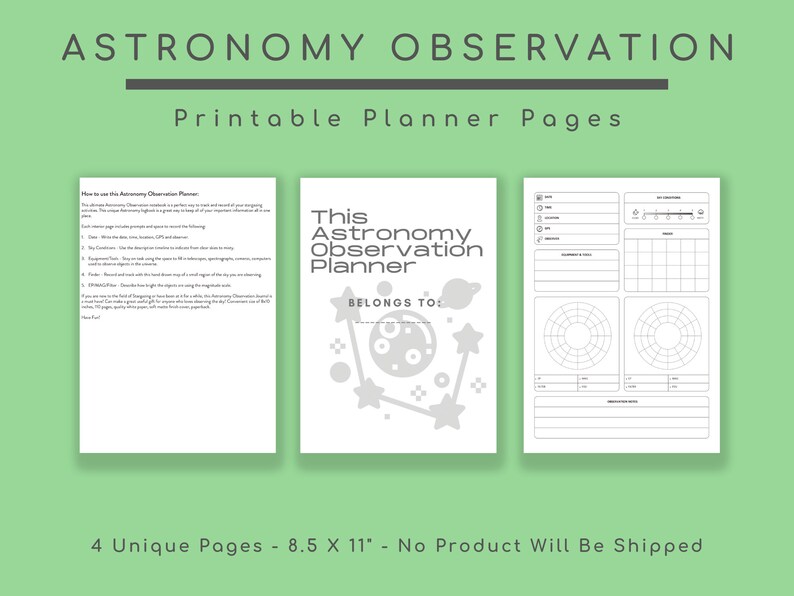 Astronomy Journal for Kids, Constellation Space Universe, Explorer ...