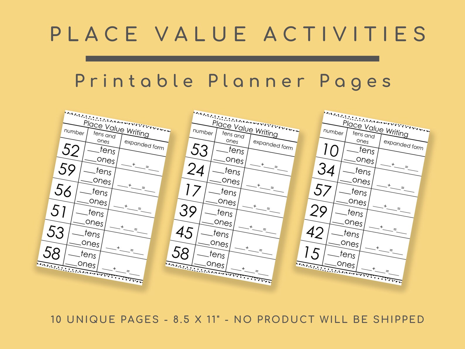 Place Value Math, Homeschool, Montessori, Addition, Chart, Learning ...