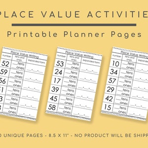 Place Value Math, Homeschool, Montessori, Addition, Chart, Learning ...