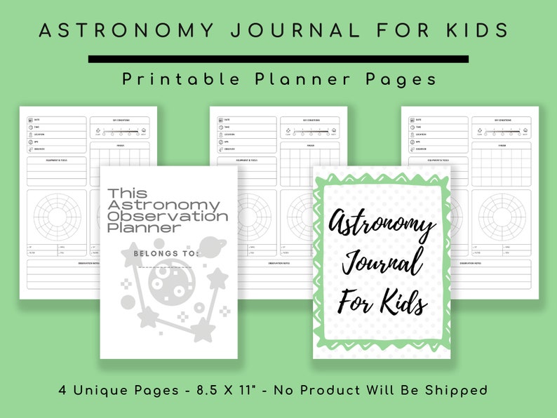 Astronomy Journal for Kids, Constellation Space Universe, Explorer ...