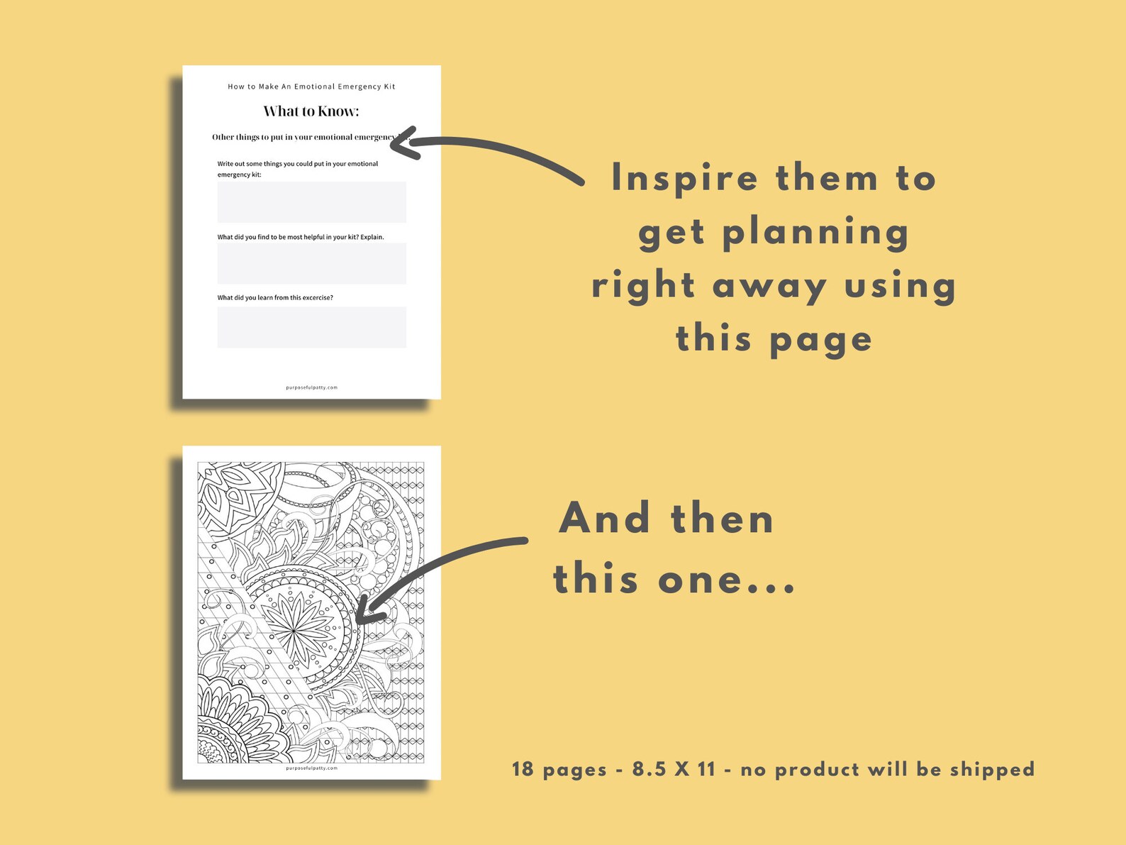 Emotional Support, Resiliency Worksheets, Do It Yourself Emotional ...