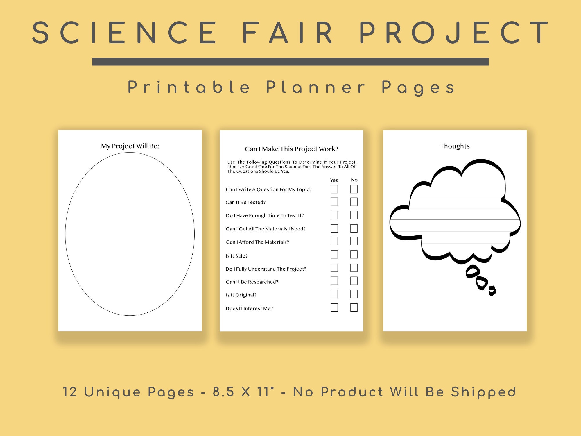 Science Experiment for Kids, Science Fair Project, Journal, Lab Kit ...