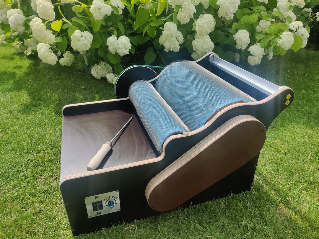 Electric Wool Drum Carder - Etsy