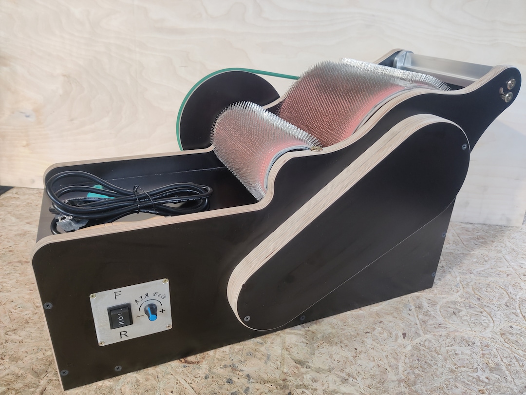 Electric Wool Drum Carder 120tpi - Etsy