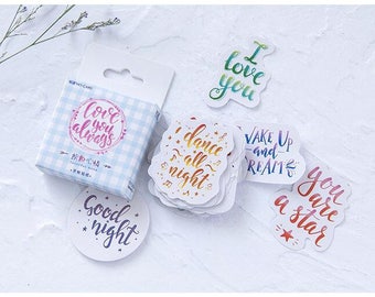 Journal stickers | Etsy