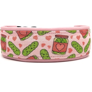 CUSTOM Hidden Prong Training Dog Collar - Real Leather - 2 Inch Wide ...