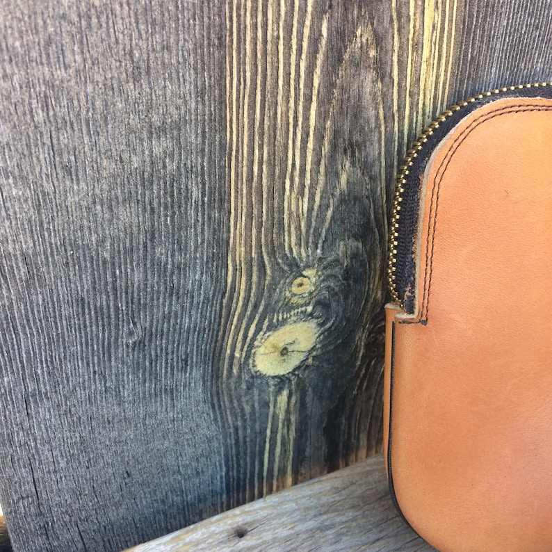Personalized Leather Bank Bag: Heavy Duty Accessory Clutch - Etsy