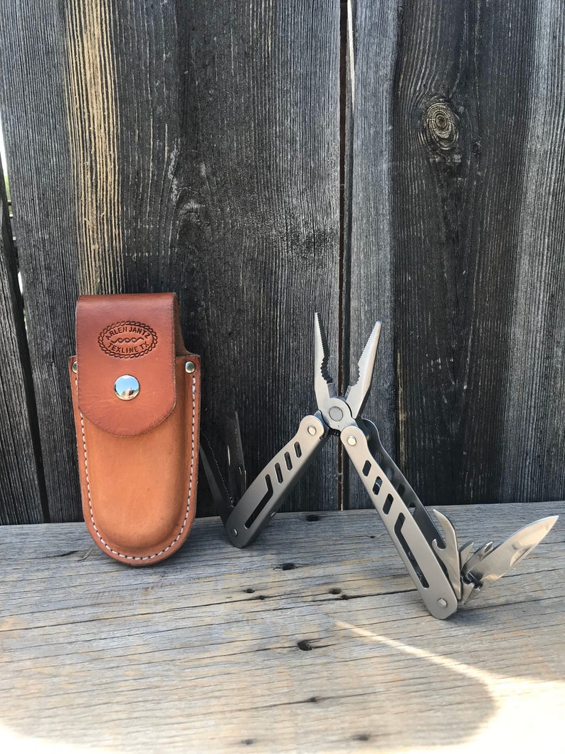 Leather Case for Multi-tool Similar to the Leatherman Multi - Etsy